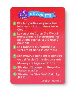 Les cinq piliers de l'islam (Jeu) - Éditions Tawhid